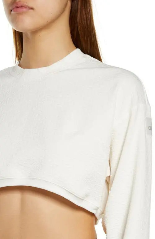 Alo Yoga Crop Sweatshirt