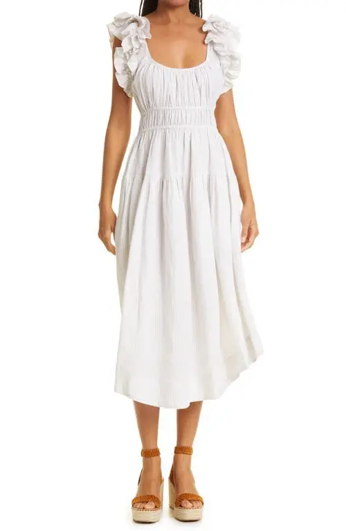 Ulla Johnson Rissa Sleeveless Linen Dress