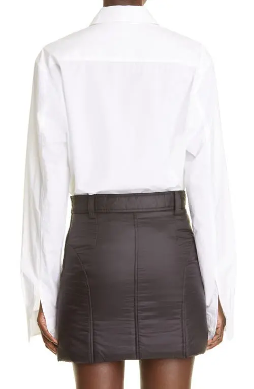Khaite Argo Cotton Poplin Button-up Shirt