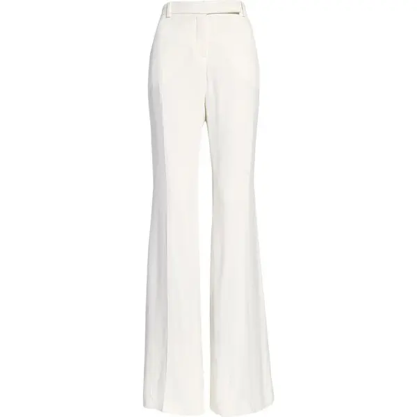 Alexander McQueen Bootcut Trousers - Ivory