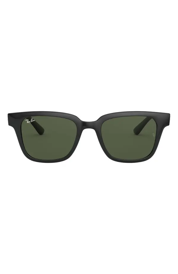 Ray-ban 51mm Wayfarer Sunglasses - Black/ Green