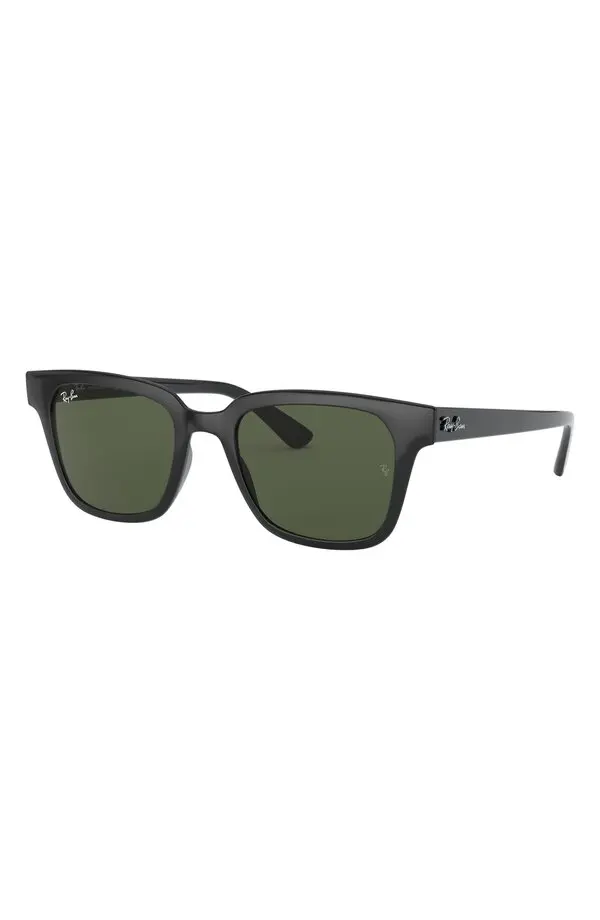 Ray-ban 51mm Wayfarer Sunglasses - Black/ Green