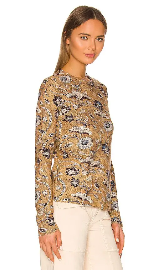 Ulla Johnson Eve Top In Yellow