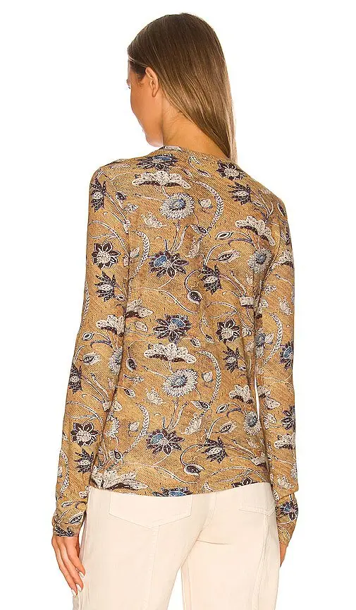 Ulla Johnson Eve Top In Yellow