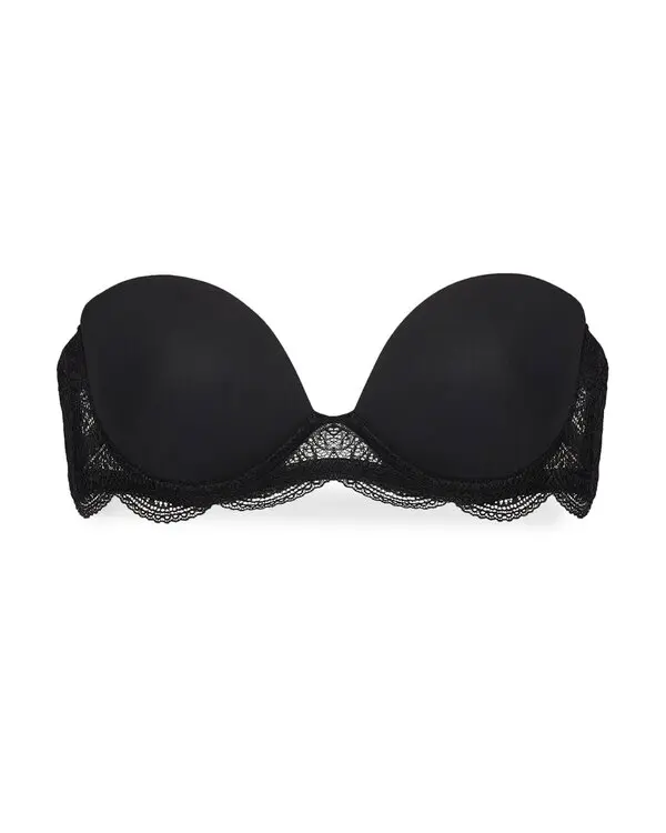 Simone Perele Karma Strapless Plunge Bra - Black