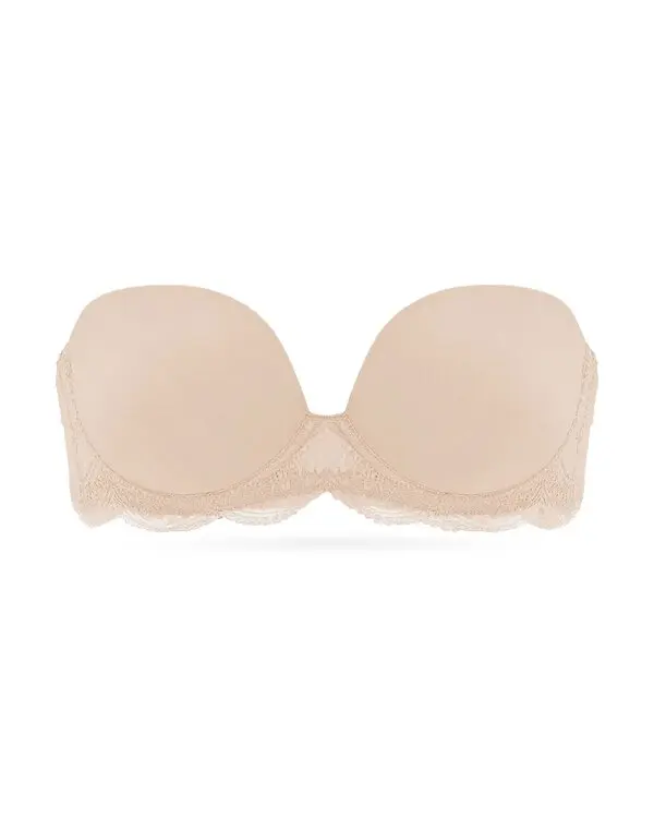 Simone Perele Karma Strapless Plunge Bra - Peau Rose