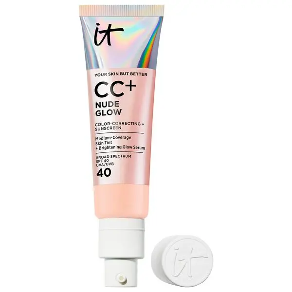 IT COSMETICS Cc+ Nude Glow Lightweight Foundation + Glow Serum With Spf 40 And Niacinamide - Light Cool