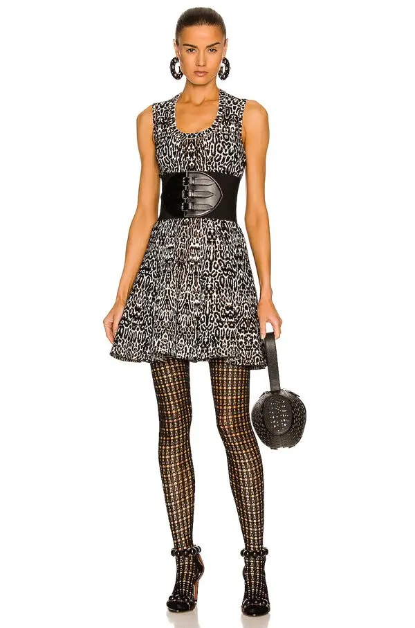 Alaïa Lace Stretch Viscose Tights