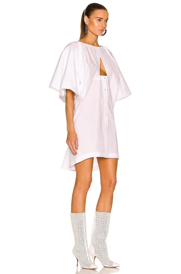 Alaïa Sleeveless Hooded Dress