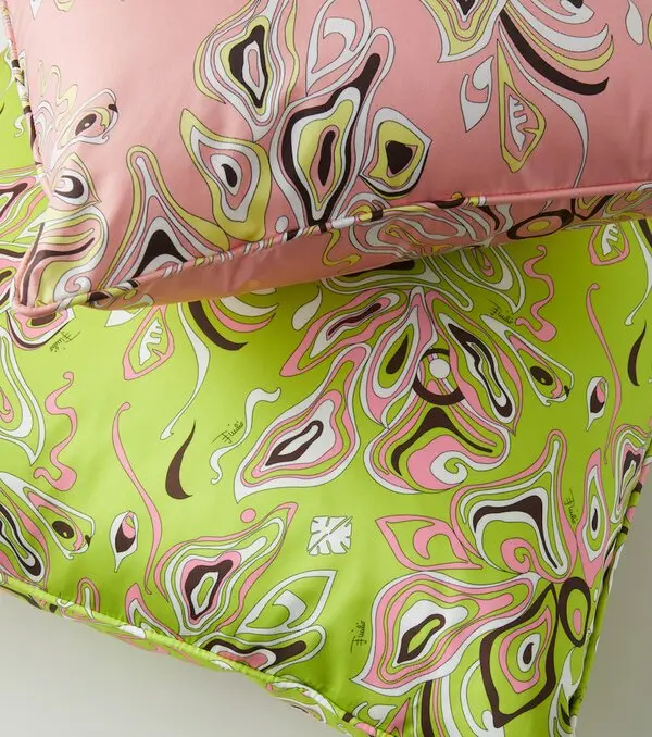 Emilio Pucci Printed Cotton Cushion