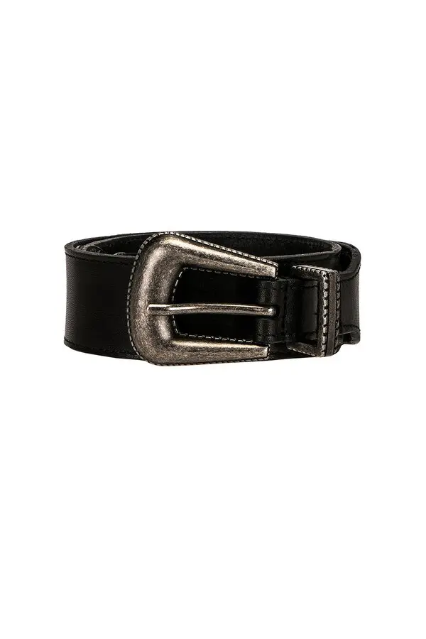 Saint Laurent Folk Buckle Belt