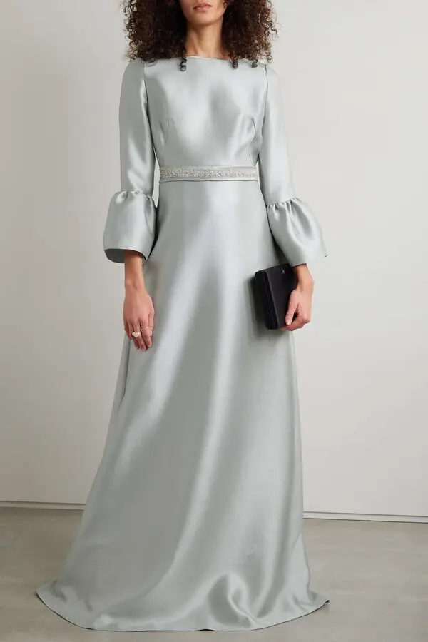reem acra evening dresses Vintage Reem Acra Sequins Ombre Gown main image 1