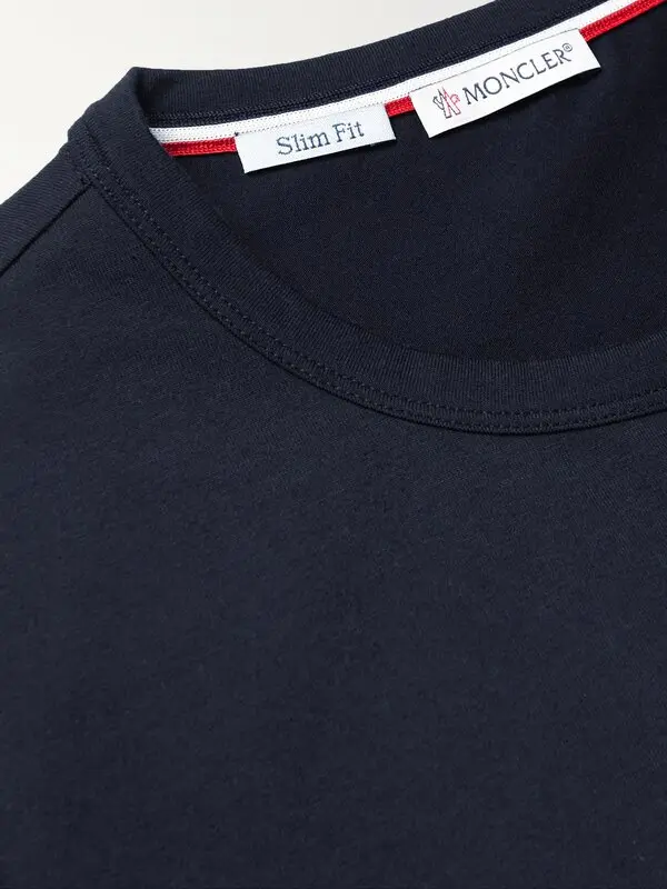 Moncler Stretch-cotton Jersey T-shirt