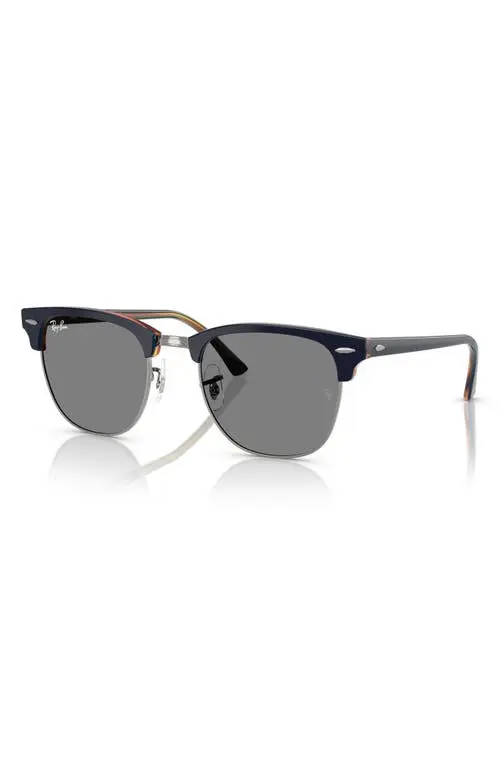 Ray-ban Clubmaster Optical Glasses - Grey Red