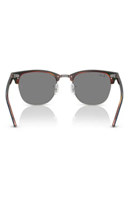 Ray-ban Clubmaster Optical Glasses - Grey Red