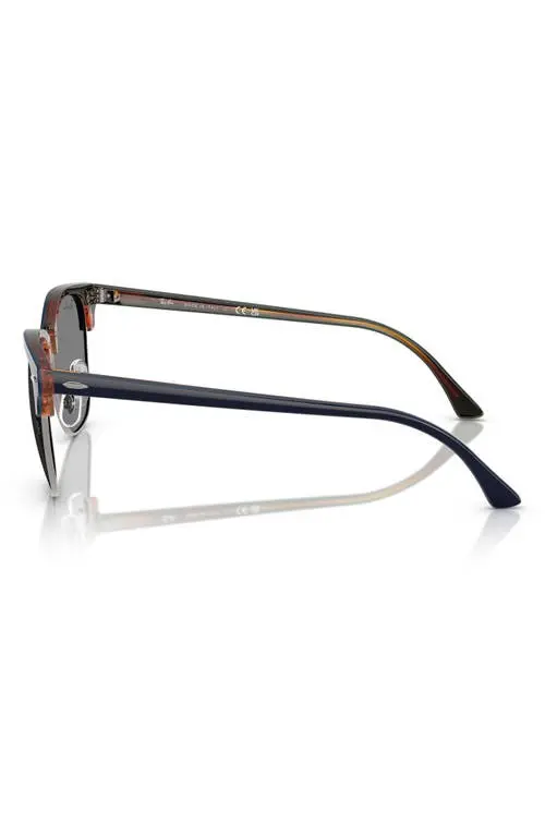 Ray-ban Clubmaster Optical Glasses - Grey Red