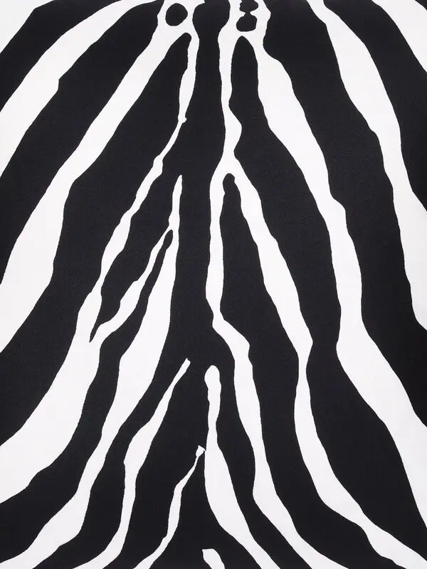 Dolce & Gabbana Zebra-print Silk Twill Cushion