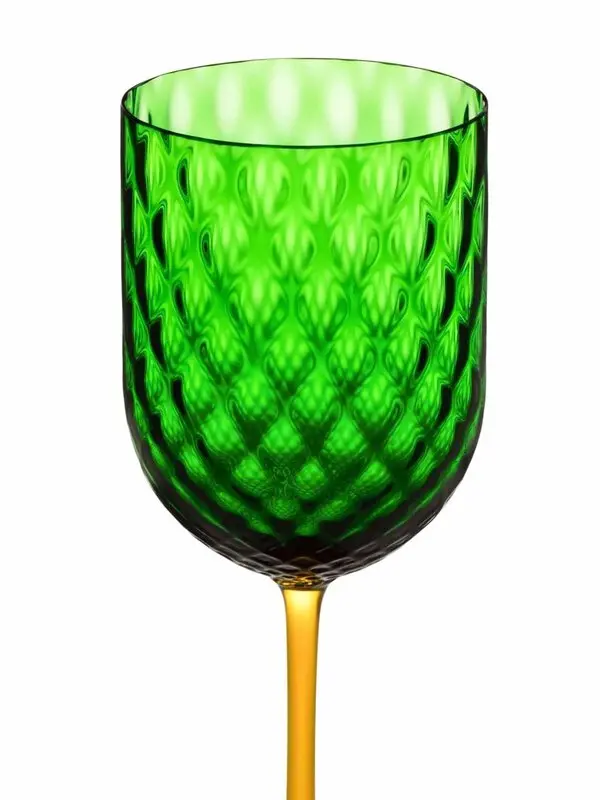 Dolce & Gabbana Murano Wine Glass - Green
