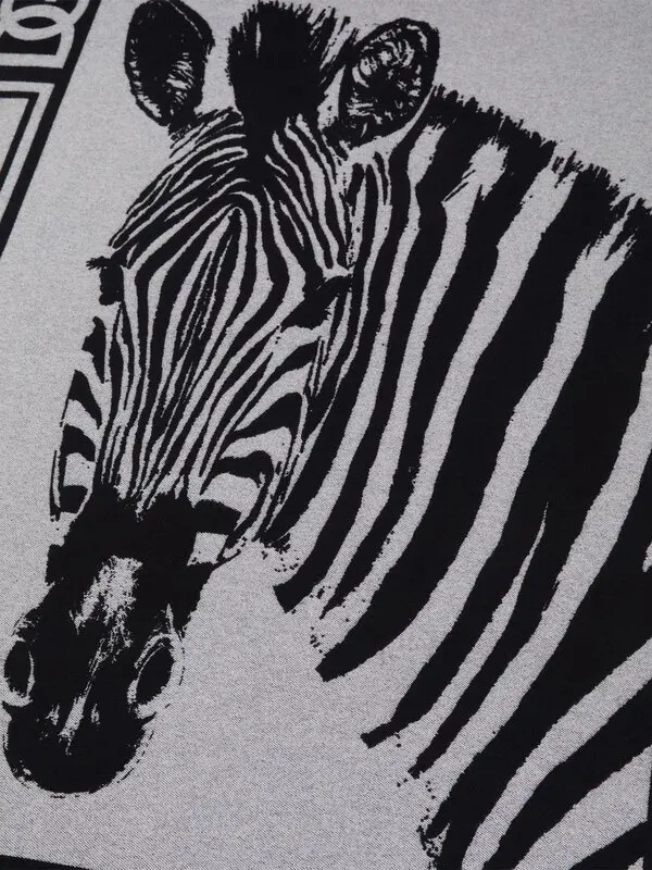 Dolce & Gabbana Zebra-jacquard Cashmere Blanket