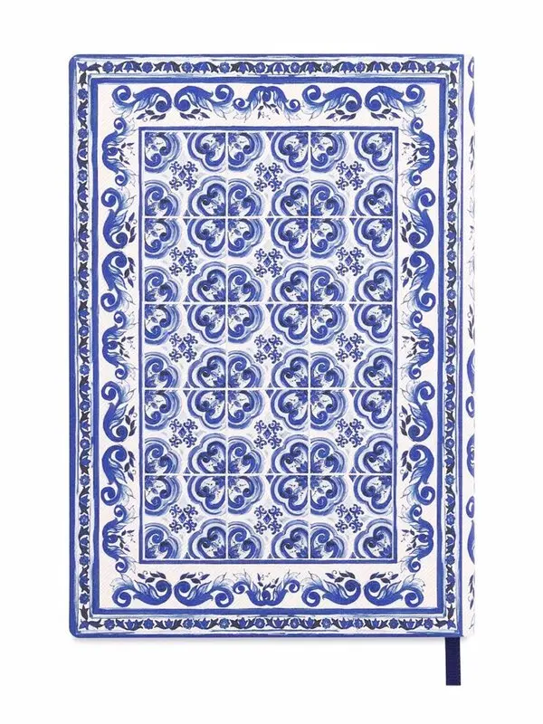 Dolce & Gabbana Mediterranean Print Notebook