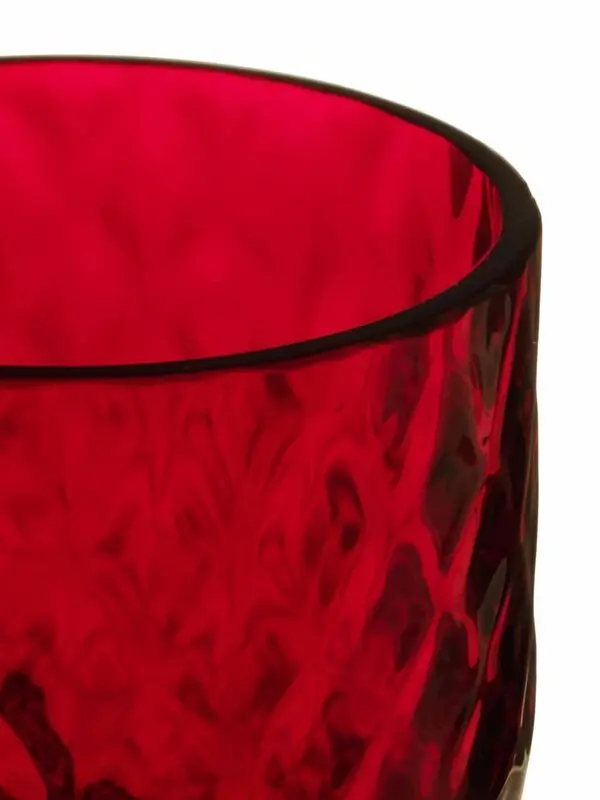 Dolce & Gabbana Murano Glass Shot Glasses - Red