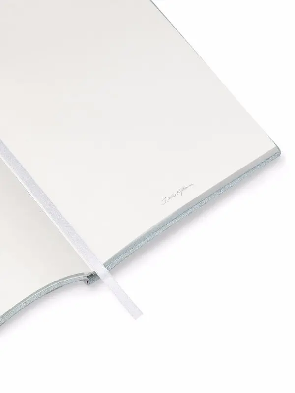 Dolce & Gabbana Medium Zebra-print Leather Blank Notebook