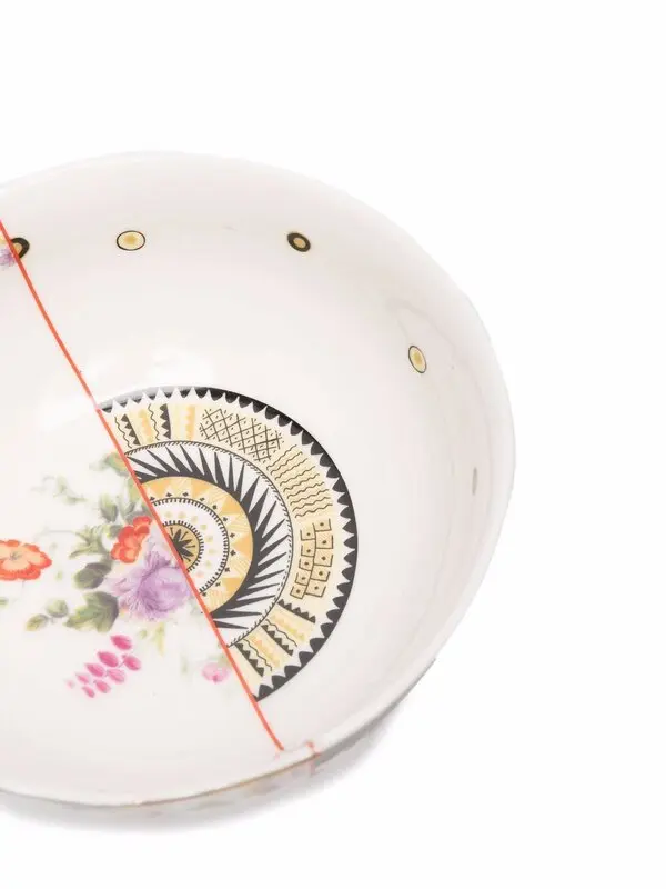SELETTI Hybrid Contrast-print Bowl