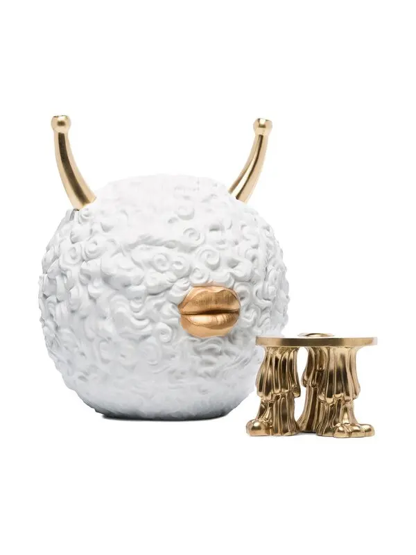 L'Objet X Haas Brothers Monster Gold-tone Incense Burner