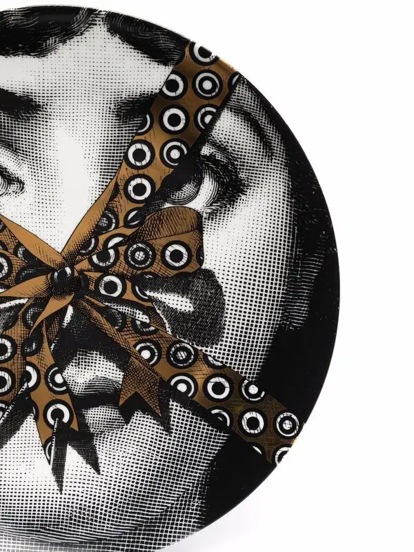 FORNASETTI Lisa Cavalieri-print Plate