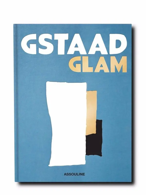 Assouline Gstaad Glam Geoffrey Moore Coffee Table Book - Blue