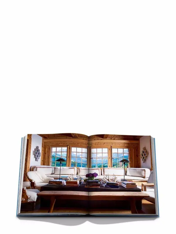 Assouline Gstaad Glam Geoffrey Moore Coffee Table Book - Blue