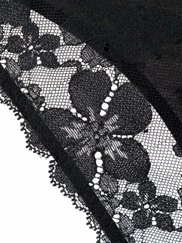 Stella McCartney Sheer Floral-lace Briefs