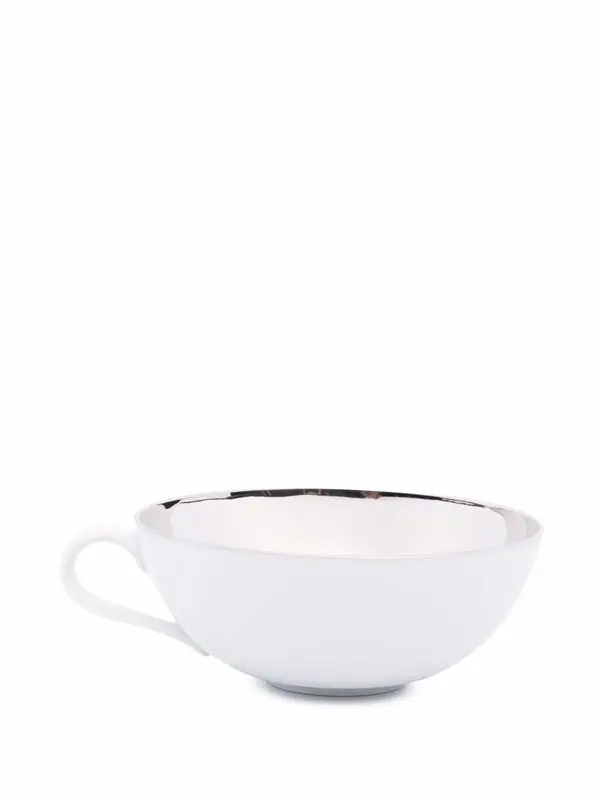 SIEGER BY FÜRSTENBERG Treasure Platinum Coup-shaped Tea Cup