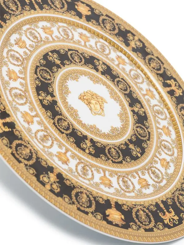 Versace I Heart Baroque Ceramic Plate