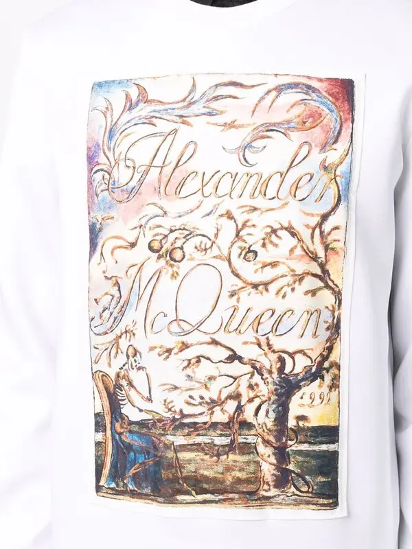 Alexander McQueen Graphic-print Sweatshirt