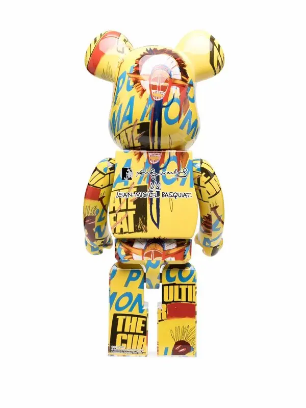 MEDICOM TOY Andy Warhol X Basquiat Be@rbrick Figure