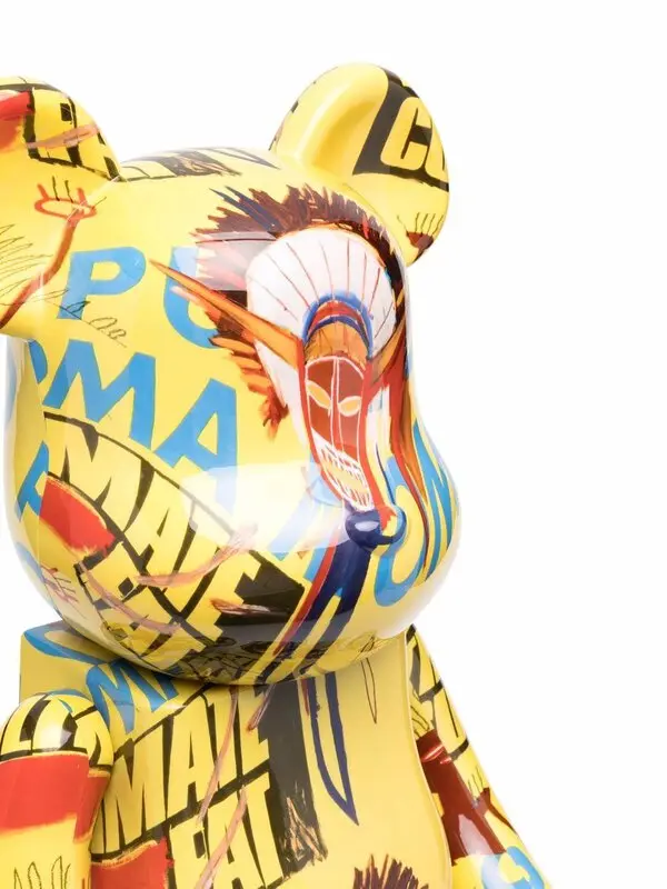 MEDICOM TOY Andy Warhol X Basquiat Be@rbrick Figure