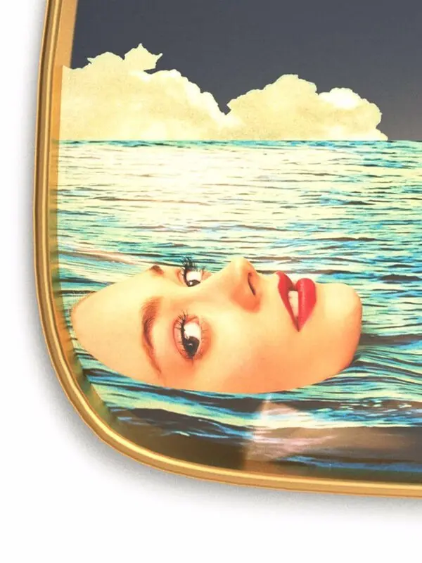 SELETTI X Toiletpaper Graphic Print Mirror
