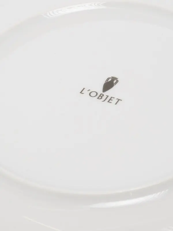L'Objet Leopard Dessert Plates - Gold