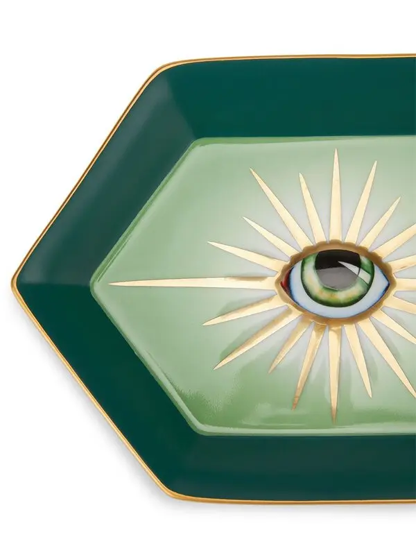 L'Objet X Lito Evil-eye Tray - Green