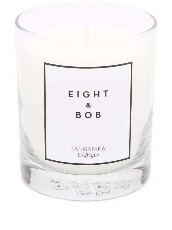 EIGHT & BOB Tanganika Wax Candle - White