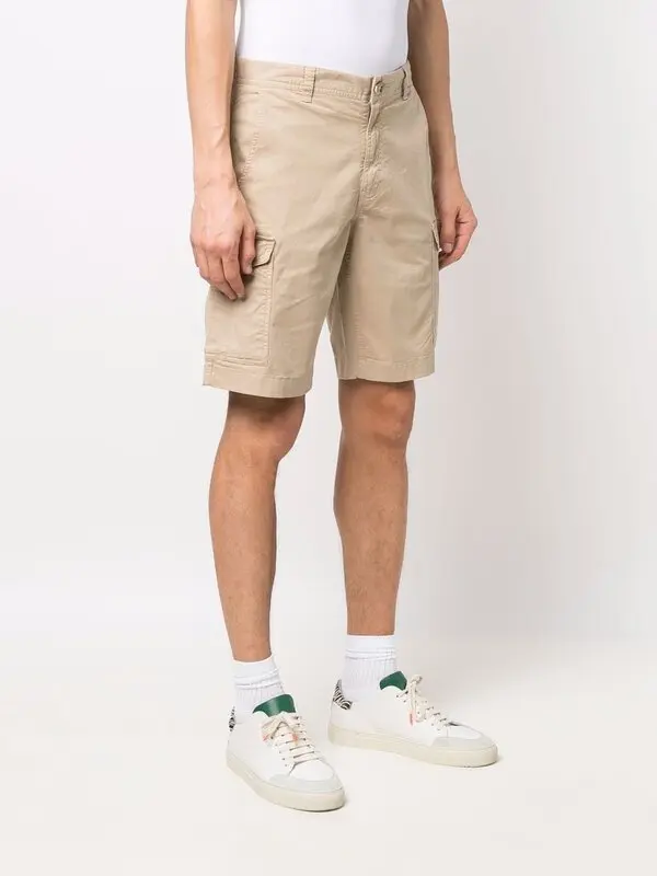 Woolrich Knee-length Cargo Shorts - Neutrals