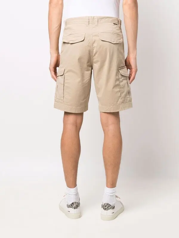 Woolrich Knee-length Cargo Shorts - Neutrals