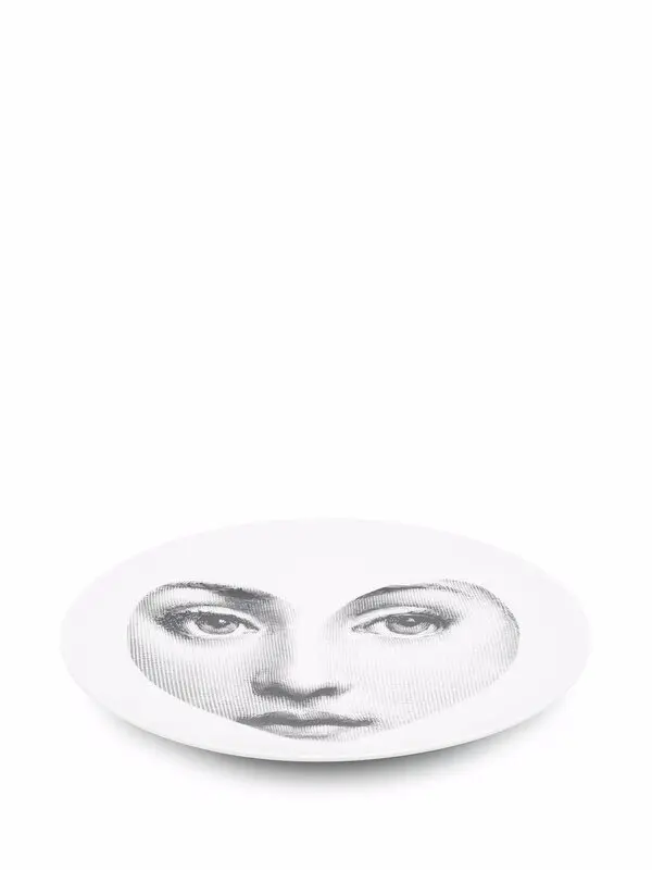 FORNASETTI Heart Face Ceramic Plate