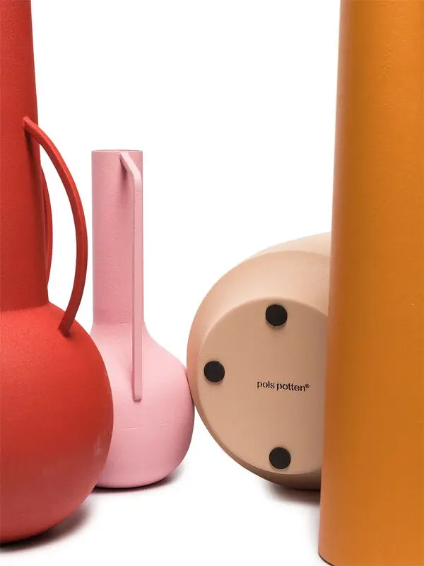 POLSPOTTEN Roman Powder-coated Vases - Red