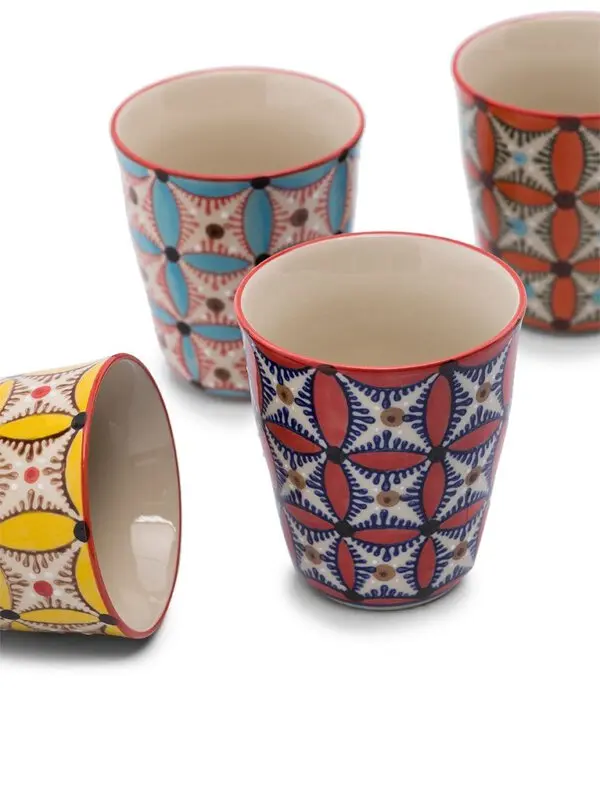 POLSPOTTEN Hand-painted Porcelain Cups