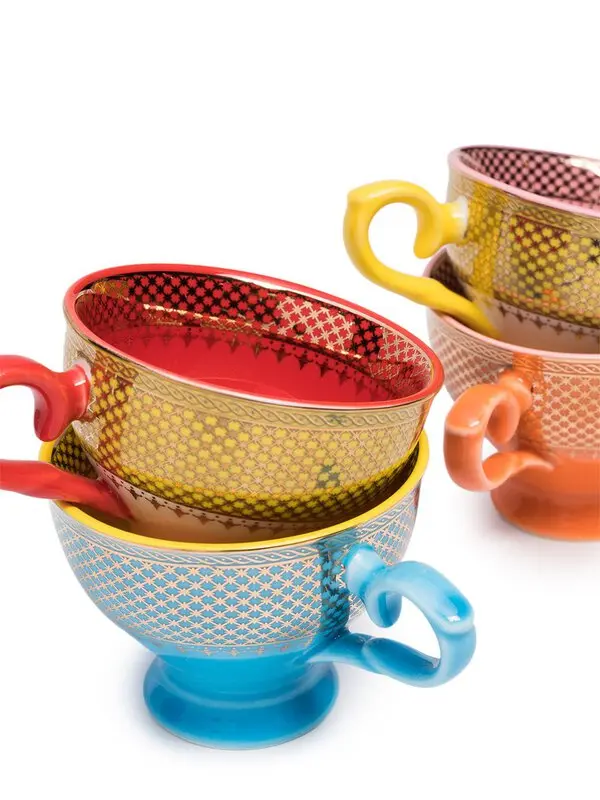 POLSPOTTEN Grandma Espresso Cups - Orange