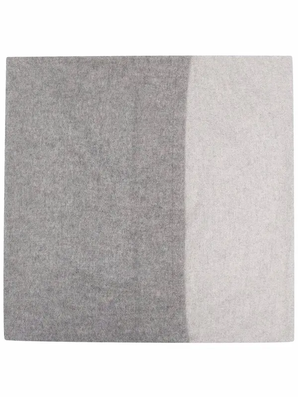 ARLOTTA CASHMERE Checked Cashmere Pillow Case
