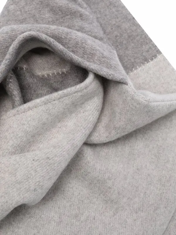 ARLOTTA CASHMERE Checked Cashmere Pillow Case