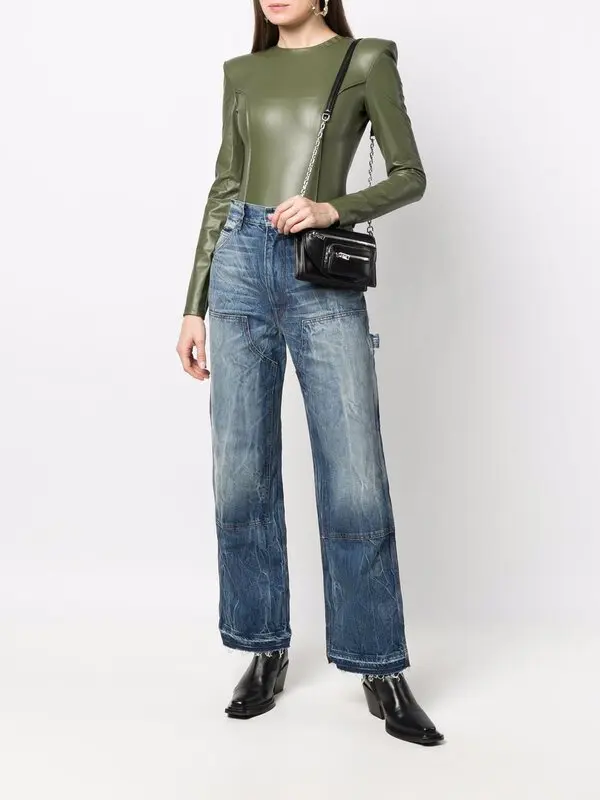 Amiri Bleached-wash Jeans - Blue